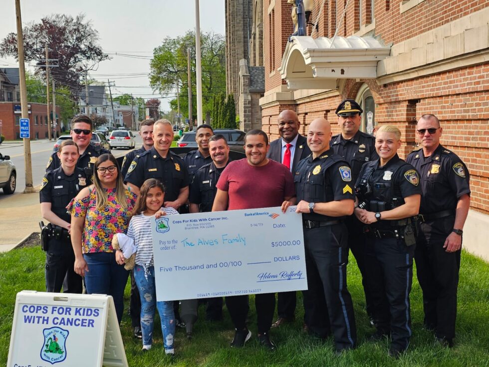 Lt. Hannagan and Sgt. Sal Mirabello, of CFKWC made a donation to the ...